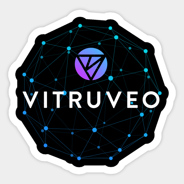 Vitruveo Blockchain - Vitruveo Blockchain - Sticker | TeePublic